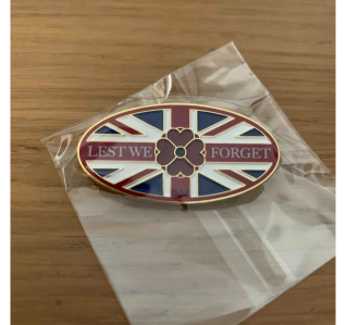 NEW** “LEST WE FORGET" badge – Ancre Somme Association Scotland SCIO ...